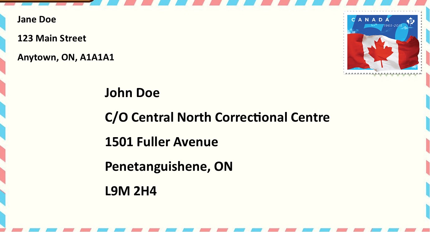 Embossed Envelopes For Inmates